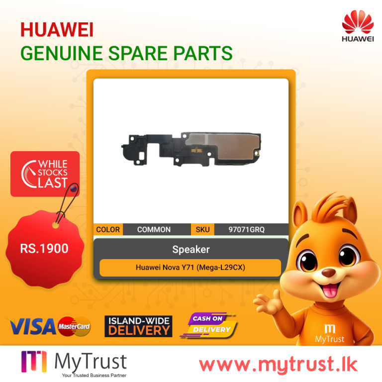 Huawei Nova Y71 (Mega-L29CX) Speaker – MYTRUST.LK